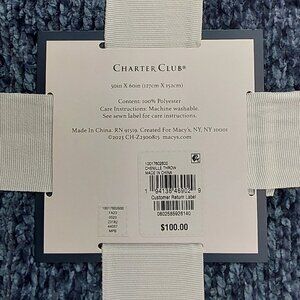 Charter Club | Bedding | Charter Club Chenille Cozy Reversible Throw ...